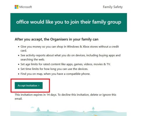 دعوتنامه اشتراک مایکروسافت 365 - Microsoft 365 Invite - فروشگاه ...